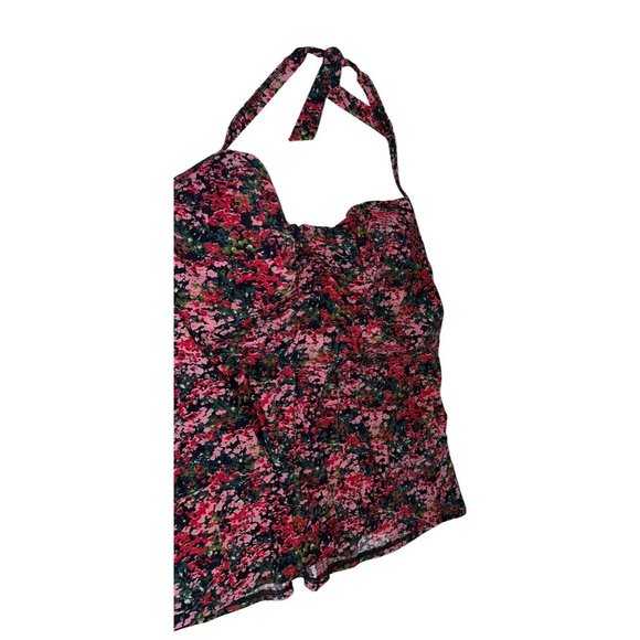 Lands' End | Swim | Lands End Halter Underwire Tankini Top Plus Sz 2w ...